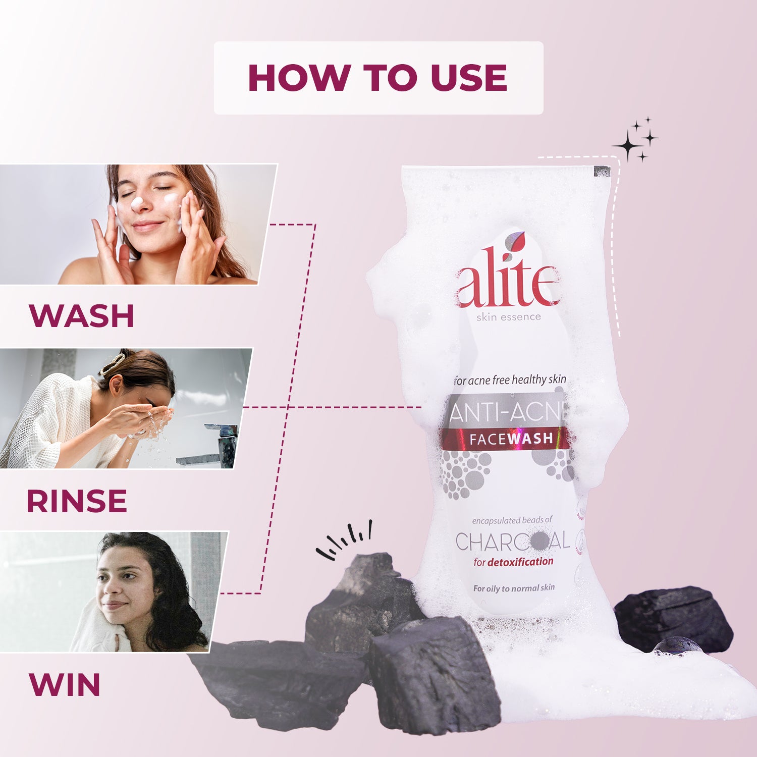 Anti-Acne Face Wash 70gm - Clear Skin with Natural Care – Alite Skin care