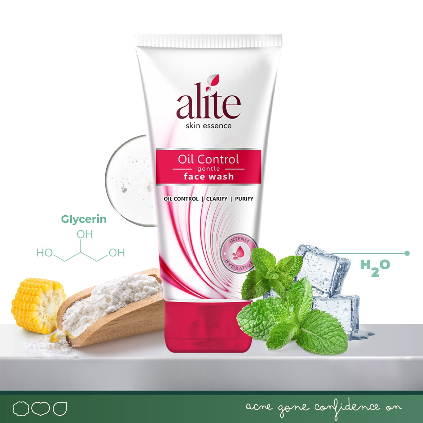 Alite Oil Control Face Wash 140g, For Oily & Acne-Prone Skin, Detan an ...